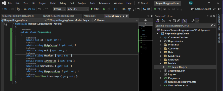 How to Implement Logging and Request Tracking in ASP.NET Core