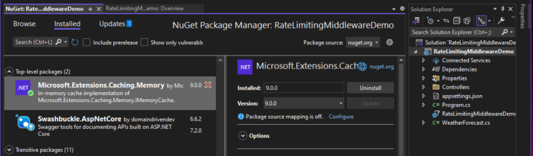 How to Implementing Rate-Limiting Middleware in .NET Core 8