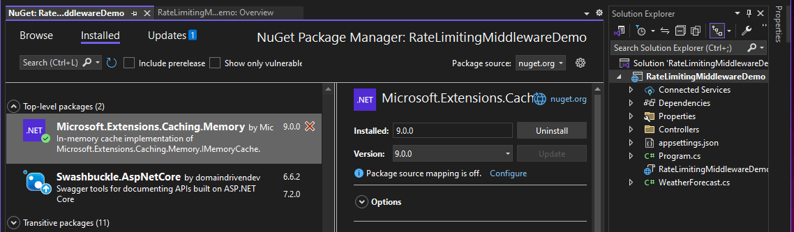 How to Implementing Rate-Limiting Middleware in .NET Core 8 How to Implementing Rate-Limiting Middleware in .NET Core 8